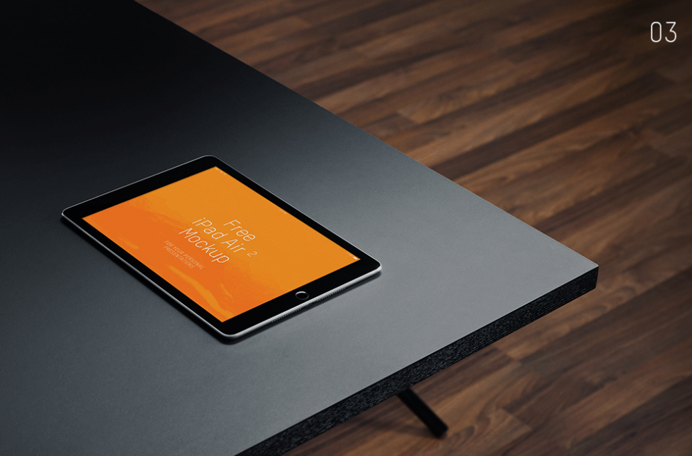 5 Free iPad Air 2 Mock-ups For Personal Presentation