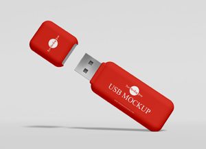 Free-PSD-USB-Mockup-Design-Vol-1-300 - Free Mockup Zone