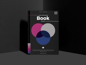 Free Cover Presentation PSD Book Mockup - Free Mockup ZoneFree Mockup Zone