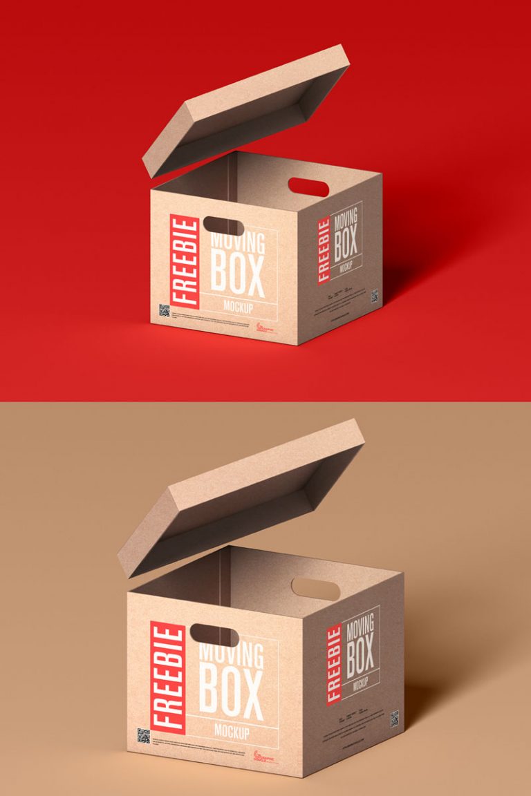 Free Fabulous Craft Box Packaging Mockup PSD - Free Mockup Zone