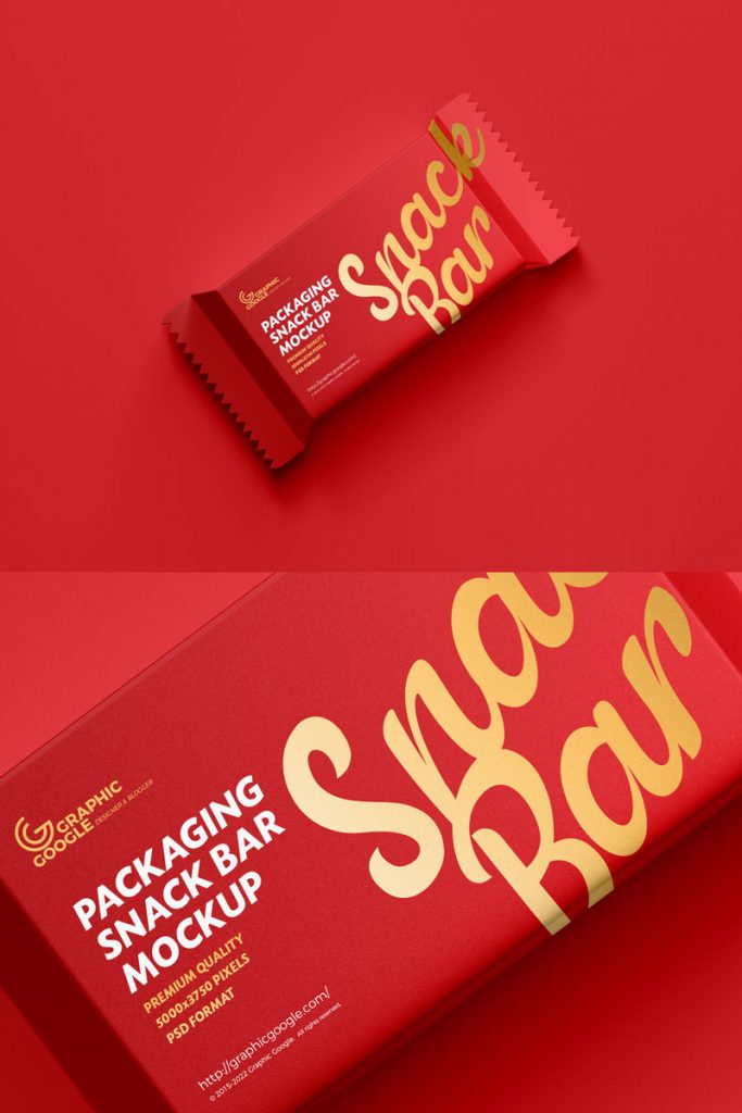 Free Snack Packaging Mockup - Free Mockup Zone