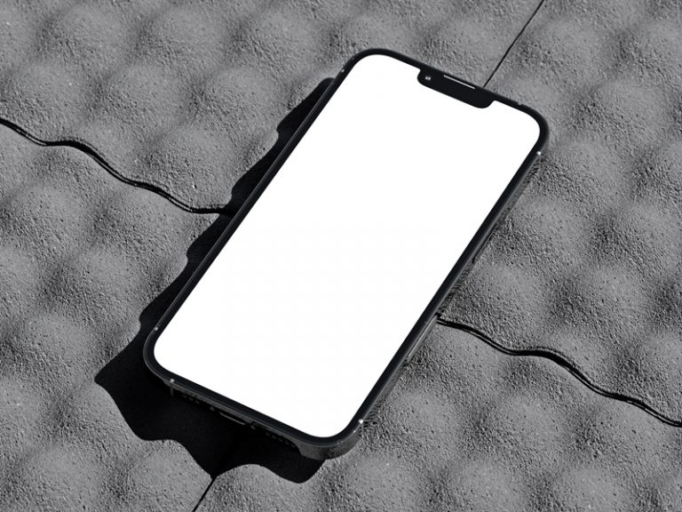 Free Realistic iPhone Mockup - Free Mockup Zone