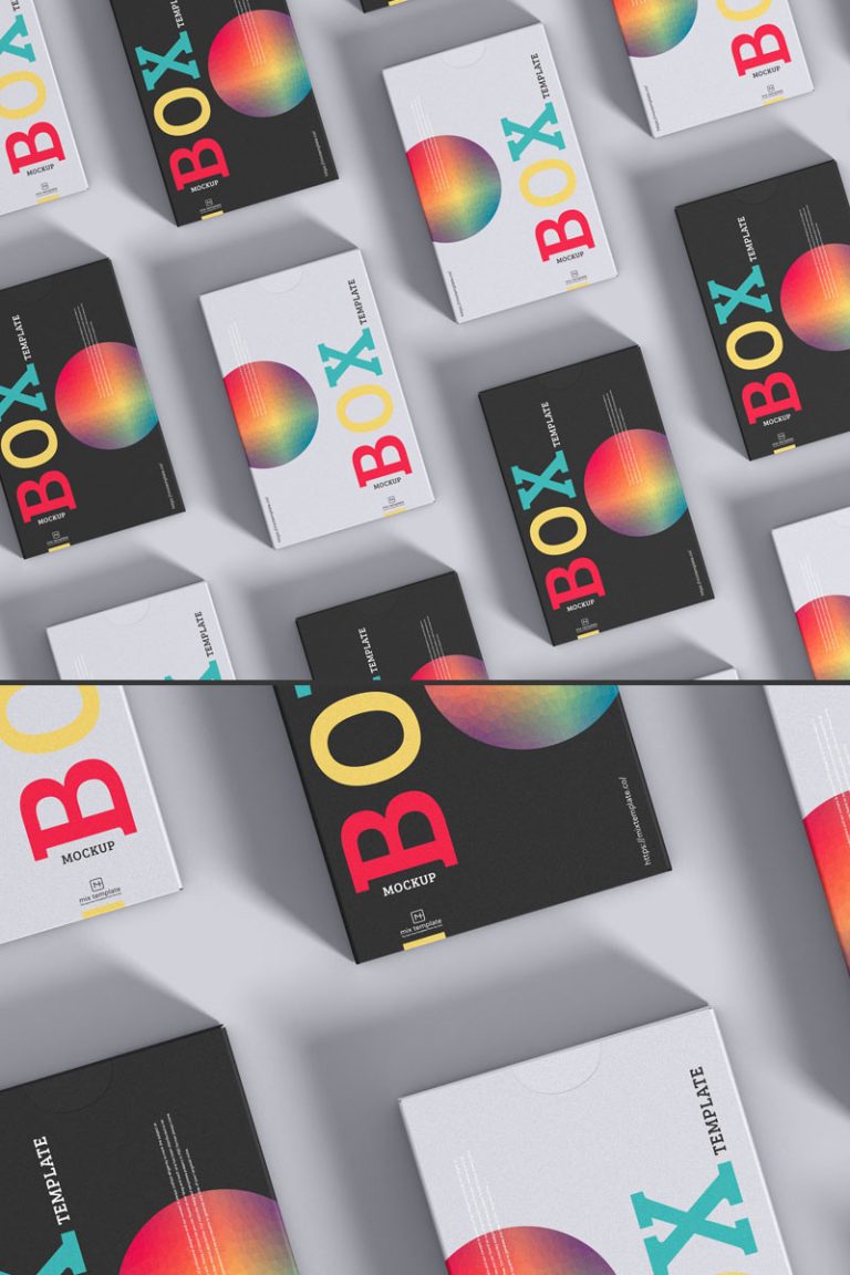 Free Product Box Packaging Mockup - Free Mockup Zone